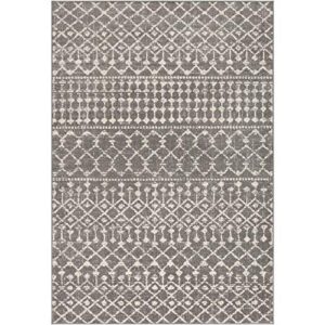 Artistic Weavers Elsie Area Rug, 6'7" x 9', Medium Gray, 6 ft (7 in) x 9 ft