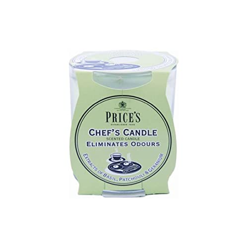 Prices Chef's Jar, White, 669494, 7.4cm lx7.4cm wx8.3cm h