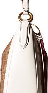 COACH Coated Canvas Signature Sutton Hobo Tan/Chalk/Brass One Size