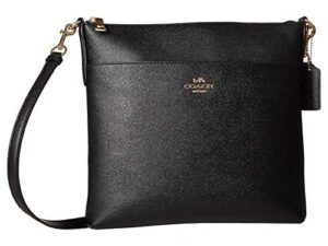 coach crossgrain kitt 26 black/gold one size