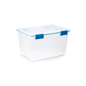 sealed storage container – 54qt / 51l • 16″w x 22.5″l x 12.75″h