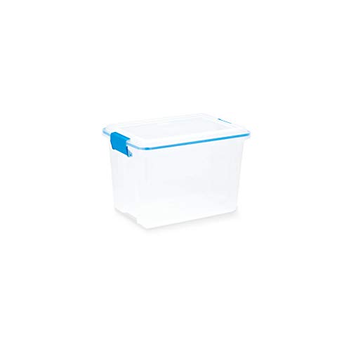 Sealed Storage Container - 20qt / 19L • 11.25"W x 16.125"L x 10.875"H