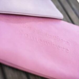 Commuter Clutch - All in One Travel & Everyday Clutch Handbag that Charges Your Phone - Great For Travel & Everyday Use (Blush)