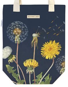 cavallini papers & co. dandelion tote bag, multi