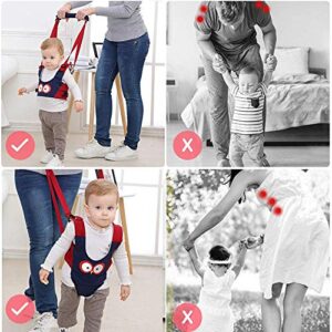 Baby Walking Harness - Handheld Kids Walker Helper - Toddler Infant Walker Harness Assistant Belt - Help Baby Walk - Child Learning Walk Support Assist Trainer Tool (Blue)