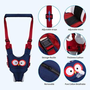 Baby Walking Harness - Handheld Kids Walker Helper - Toddler Infant Walker Harness Assistant Belt - Help Baby Walk - Child Learning Walk Support Assist Trainer Tool (Blue)