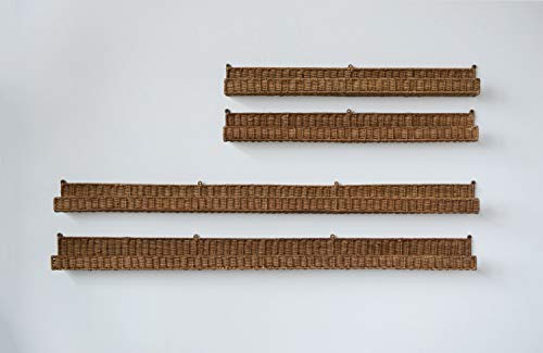 Creative Co-Op Handwoven Rattan Wall Shelf