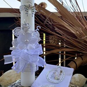 First Communion Candle Set for a Girl