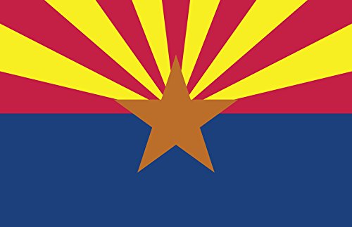 Gallopade Publishing Group Arizona Flag Poster (9780635115676)