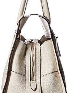 Coach Crossgrain Leather Mercer Satchel Purse - #F37167 - Chalk