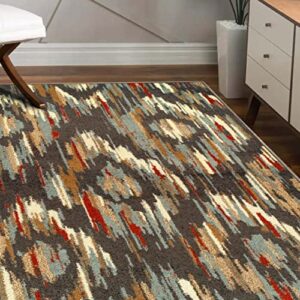 Superior Solitaire Area Rug (8'X10'), Multicolor