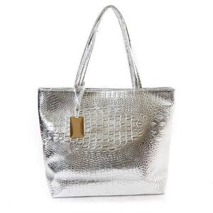 cyber sale monday deals womens crocodile large tote handbag purse shoulder bag