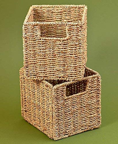 Set of 2 Slim Storage Tower Baskets