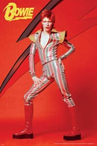 aquarius david bowie – glam poster 24 x 36in