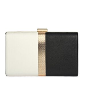 cariedo evening clutch for women, evening bag crossbody bag wedding bridal purse for cocktail party prom (black0319)