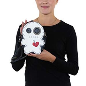 WonderMolly Stitched Voodoo Doll Shoulder Crossbody Bag