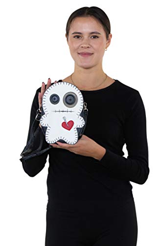 WonderMolly Stitched Voodoo Doll Shoulder Crossbody Bag