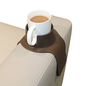 couchcoaster – the ultimate drink holder for your sofa, mocha brown