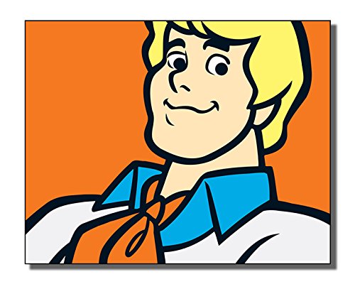 SCOOBY DOO Kids Wall Art Prints - Set of 5 Adorable Glossy Photos - Scooby - Shaggy - Thelma - Daphne - Fred