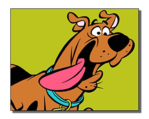 SCOOBY DOO Kids Wall Art Prints - Set of 5 Adorable Glossy Photos - Scooby - Shaggy - Thelma - Daphne - Fred