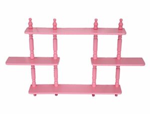 frenchi home furnishing kid’s 4-tier wall shelves