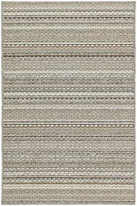 garland rug carnival stripe 7 ft. x 12 ft. large area rug random earthtone