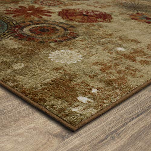 Mohawk Home Caravan Medallion Ornamental Accent Area Rug, 2'6"x3'10", Multi