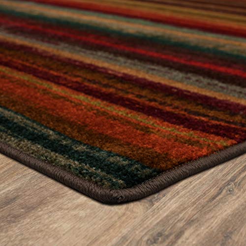 Mohawk Home New Wave Boho Stripe Runner Area Rug, 2'x5', Multi