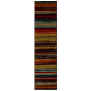 Mohawk Home New Wave Boho Stripe Runner Area Rug, 2'x5', Multi