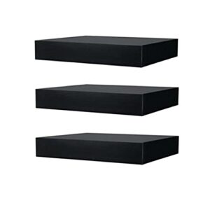 ikea floating wall lack shelf (3, black)