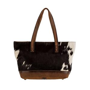 STS Ranchwear Women's Western Classic Cowhide Tote Handbag, Multicolored