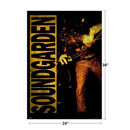 Pyramid America Soundgarden Louder Than Love Music Cool Wall Decor Art Print Poster 24x36