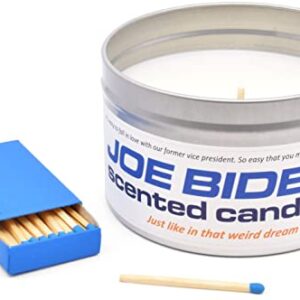 JD and Kate Industries Joe Biden Scented Candle | Hand-Poured in 16 oz tin | Orange Sports Drink Scent