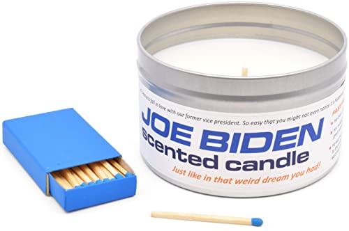 JD and Kate Industries Joe Biden Scented Candle | Hand-Poured in 16 oz tin | Orange Sports Drink Scent