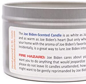 JD and Kate Industries Joe Biden Scented Candle | Hand-Poured in 16 oz tin | Orange Sports Drink Scent