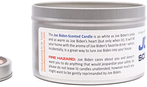 JD and Kate Industries Joe Biden Scented Candle | Hand-Poured in 16 oz tin | Orange Sports Drink Scent