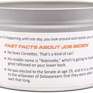 JD and Kate Industries Joe Biden Scented Candle | Hand-Poured in 16 oz tin | Orange Sports Drink Scent