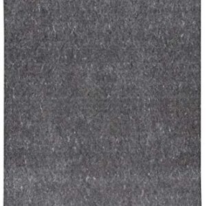 Linon PAD-UL04810 Underlay-Premier Plush & Multi Grey, 8 x 10