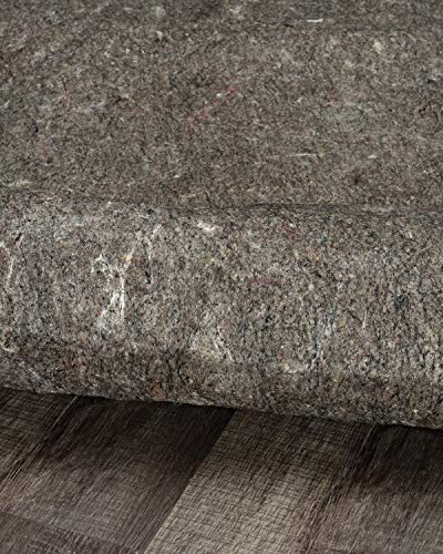 Linon PAD-UL04810 Underlay-Premier Plush & Multi Grey, 8 x 10