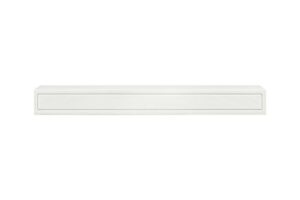 pearl mantels white sarah mantel shelf, 72-inch, paint