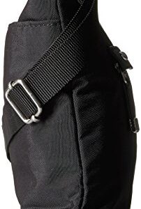 Baggallini womens All Around Crossbody, Black With Sand Lining, One Size