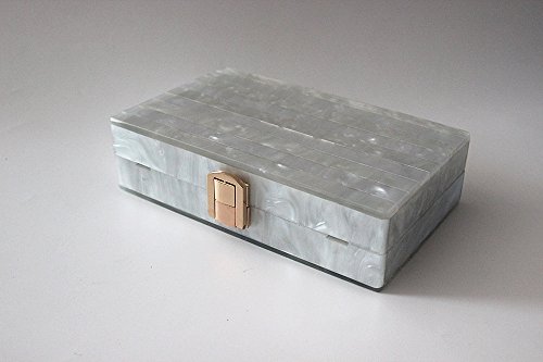 Dirmmis Brand Fashion Woman Evening Bags New Marble Solid Party Clutch Elegant Wedding Wallet Luxury Acrylic Handbag, White