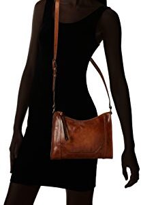 Frye womens Melissa Zip Crossbody Cross Body Handbag, Cognac, One Size US