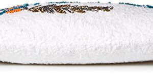 ale by Alessandra Women's Dreamer Plush Cotton Terry Cloth Clutch/Bikini Bag, White, One Size