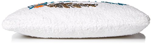 ale by Alessandra Women's Dreamer Plush Cotton Terry Cloth Clutch/Bikini Bag, White, One Size