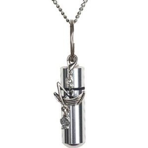 fishing urn necklace jewelry – fishing cremation necklace jewelry – cremains – ashes necklace jewelry – memorial jewelry