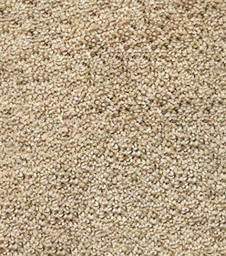 4'x8' - Speckled Saw Dust ECONOMICAL Solutions Collection | Custom Carpet Area Rugs & Runners - 25 Oz. Soft Textured 100% PureColor BCF Polyester. FHA Approved-CRI Green Label-Made in U.S.A.