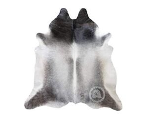 sunshine cowhides grey cowhide rug 6ft x 7 ft. 180cm x 210 cm