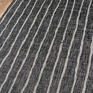 Novogratz Villa Collection Sicily Indoor/Outdoor Area Rug, 5'3" x 7'6", Charcoal