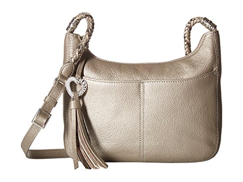 Brighton Baby Barbados Crossbody Hobo Zinc One Size